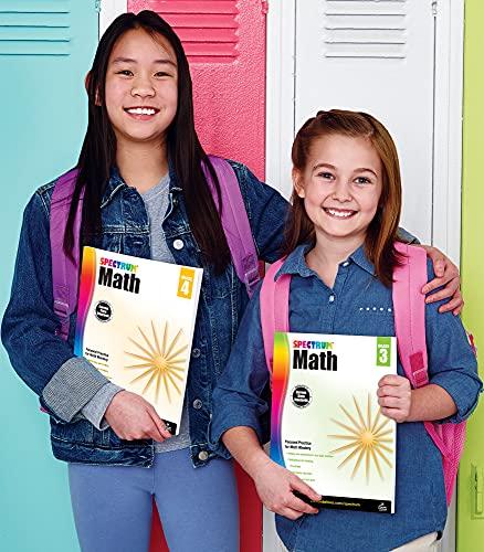 Spectrum 4th Grade Math Workbooks, Ages 9 to 10, 4th Grade Math ...