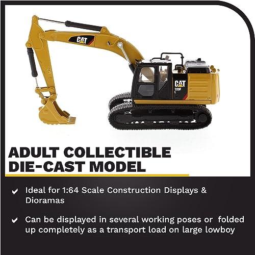 Diecast Masters 1:64 Caterpillar 320F L Hydraulic Excavator, Play ...