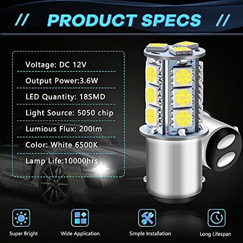 Alopee 1142 LED Bulb White DC 12V 1076 LED Bulb for RV 1176 LED Bulb ...