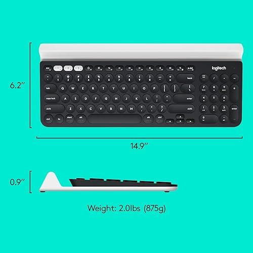 Logitech K780 Multi-Device Wireless Keyboard for Computer, Phone and ...