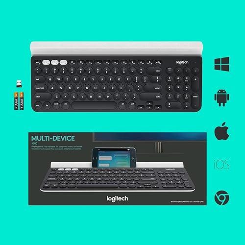 Logitech K780 Multi-Device Wireless Keyboard for Computer, Phone and ...
