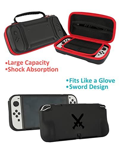 Accesorios Switch OLED - Arisll Family Bundle para Nintendo Switch OLED ...