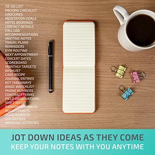 NeatVilla Tiny Notebook 3x4 Pequeño Bloc de Notas Tamaño de Bolsillo ...
