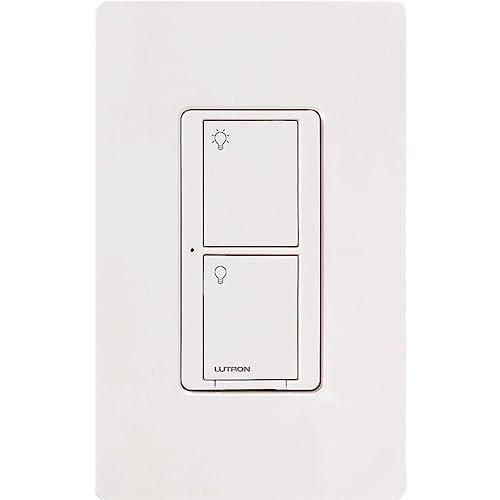 Lutron Caseta Smart Lighting Switch for All Bulb Types or Fans ...