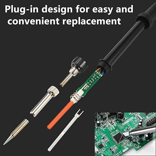 TLBZK Rework Soldering Station, 2 in 1 SMD Hot Air Solder Station and ...