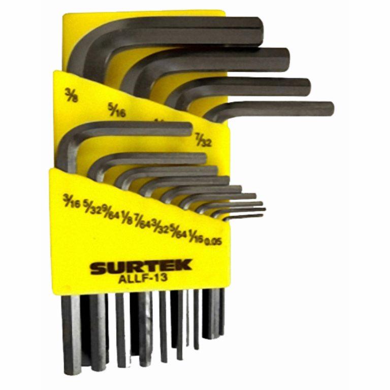 Juego Llaves Allen Surtek Pulgadas Ut 13Pcs Allf13 : Precio Costa Rica