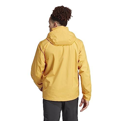 adidas Mens Terrex Multi Rain.RDY 2-Layer Rain Jacket, Preloved Yellow ...