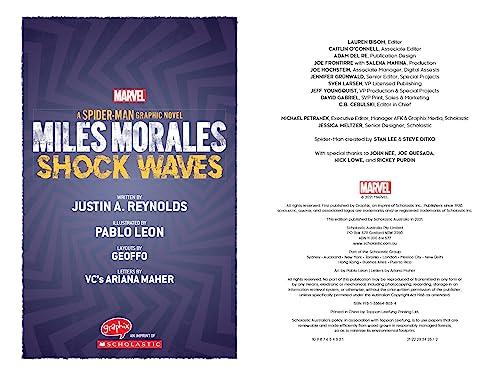 Miles Morales: Shock Waves (Original Spider-Man Graphic Novel) : Precio ...