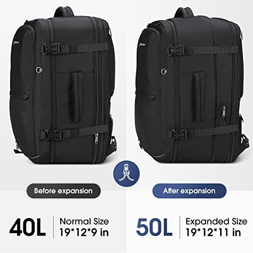 Maelstrom 40-50L Carry on Backpack,Travel Backpack for Men Women,17.3 ...