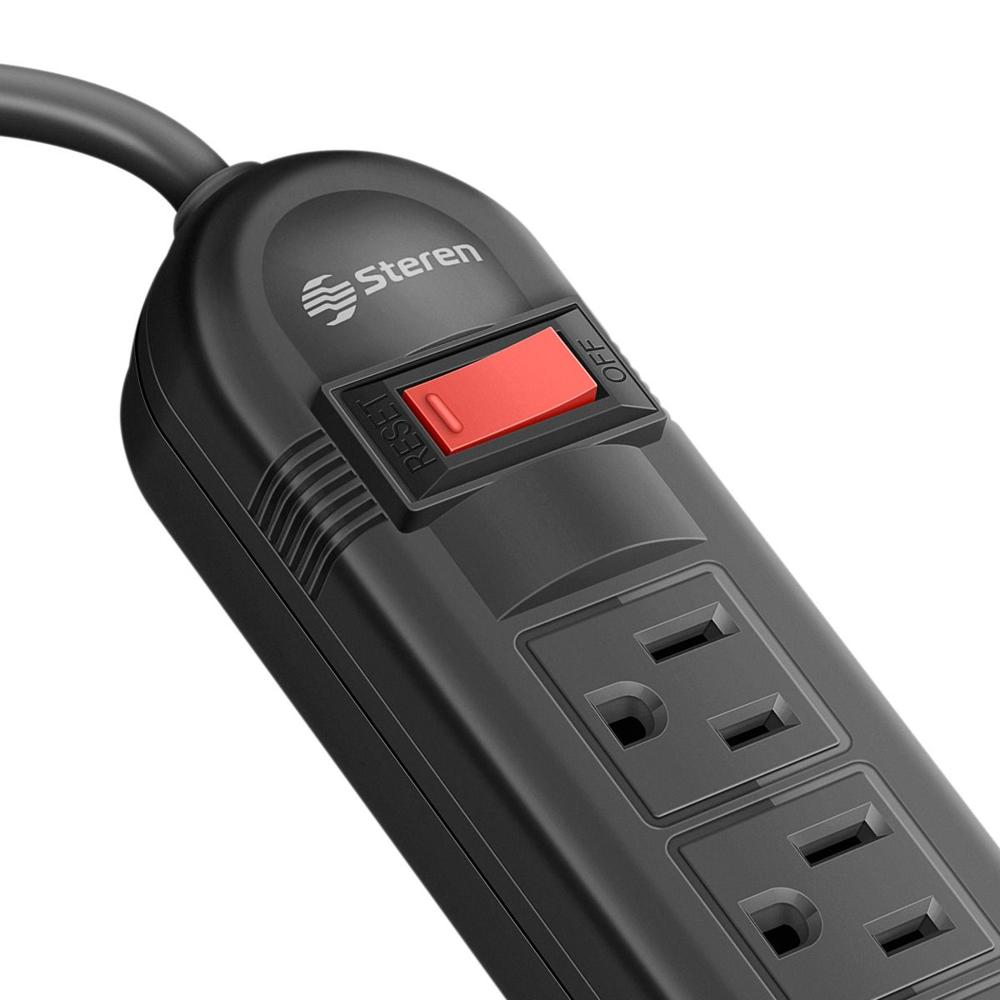 Tira De 6 Multicontactos Horizontales, Steren : Precio Costa Rica