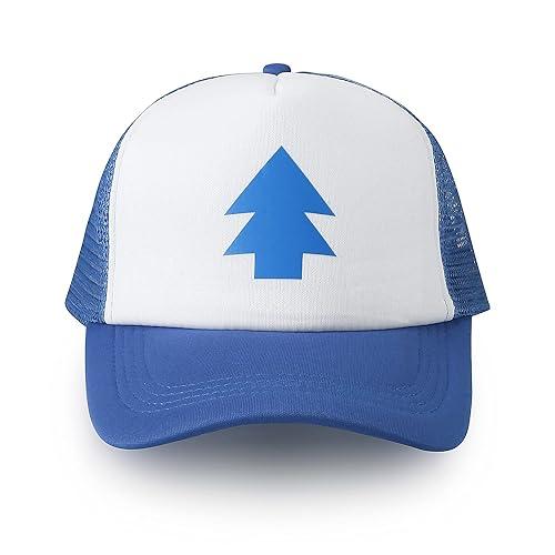 EIKOU Gravity Falls Dippers mesh Hat Blue Dipper Aqua Blue mesh Hat ...