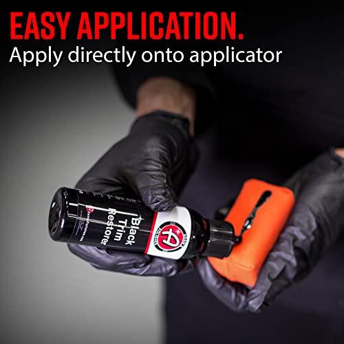 Adams New Black Trim Restorer 2-Pack - Restores Plastic Trim to a Rich ...