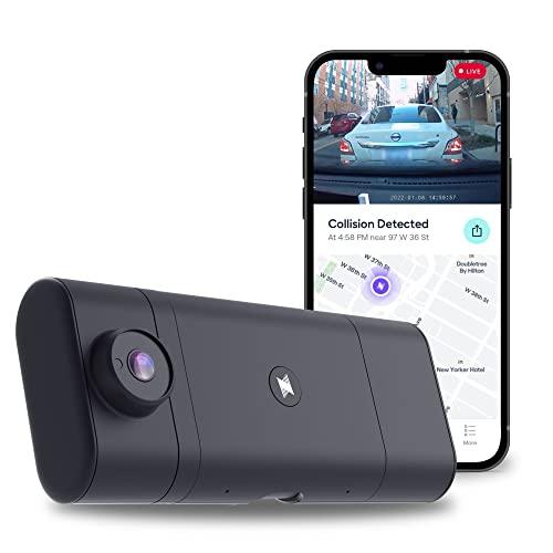 Nexar One 4K Connected Dash Cam - Front and Interior Facing Dual Dash Cams with Live Alerts and ...