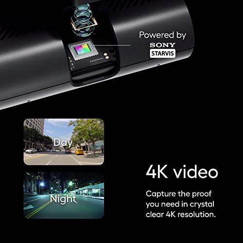 Nexar One 4K Connected Dash Cam - Front and Interior Facing Dual Dash ...