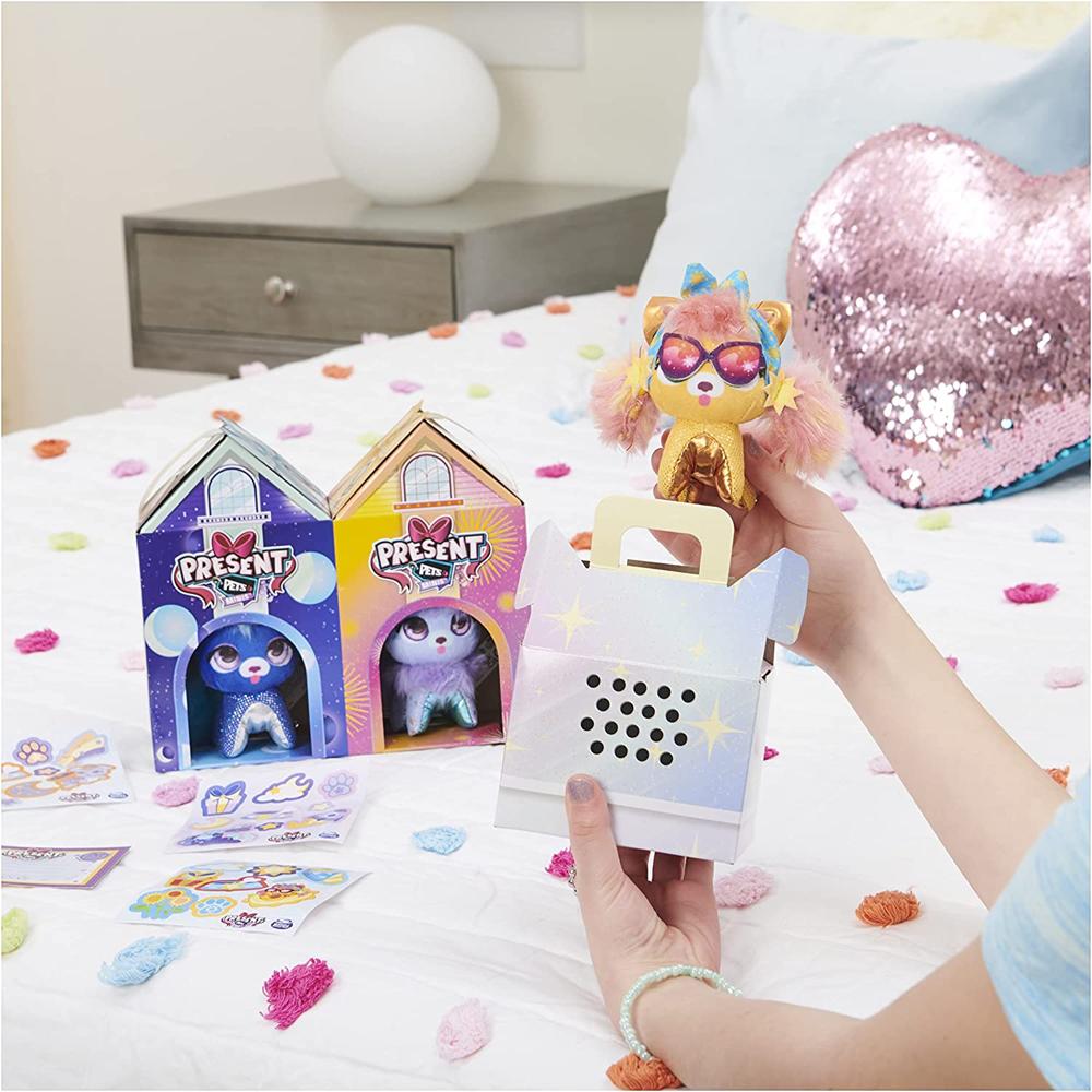 Present Pets Minis, Galaxy Trio - Paquete De 3 Juguetes De Peluche De 3 ...