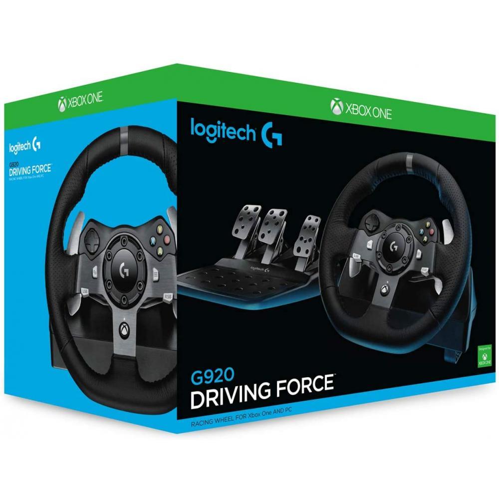 Juego De Volante Y Pedales G920 Driving Force, Cableado, Para PC ...