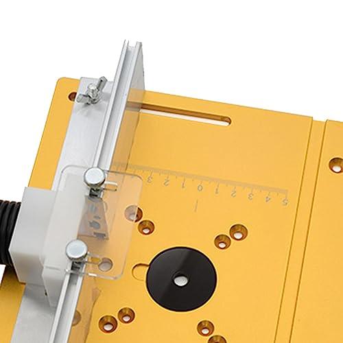 MagiDeal Router Table Insert Plate Wood Router Flip Plate 20cmx24cm/7 ...