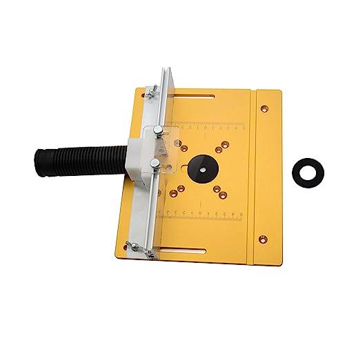 MagiDeal Router Table Insert Plate Wood Router Flip Plate 20cmx24cm/7 ...