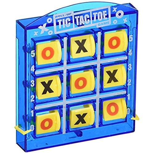 JA-RU Portable Tic Tac Toe (1 paquete) Mini juegos de mesa clásicos ...