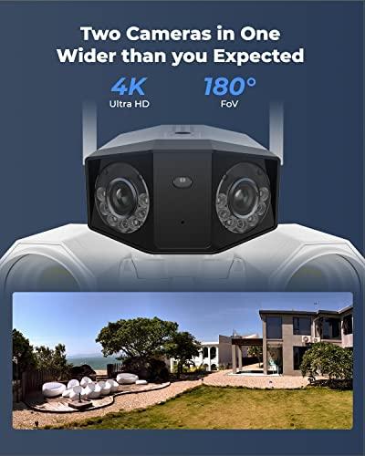 REOLINK Floodlight Camera with 256GB microSD Card Bundle, Duo ...