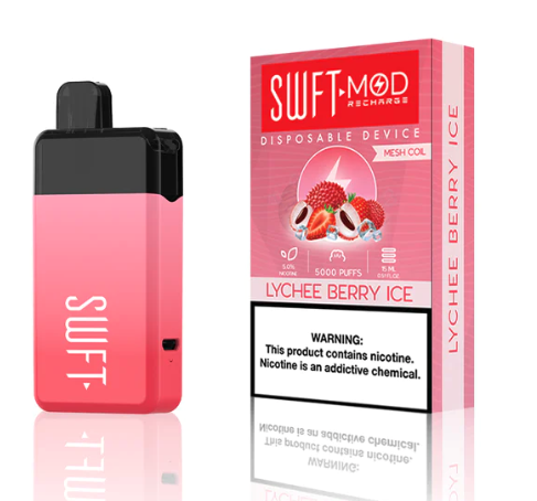 Vape Swift Mood 5000 Puff Sabor Lyche Berry Ice : Precio Guatemala
