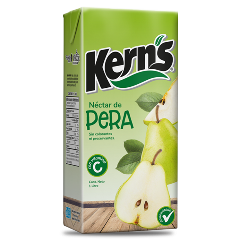 6-Pack Néctar De Pera Kerns Tetra Pack 1 Litro : Precio Guatemala