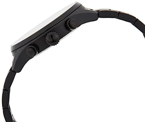 Hugo BOSS Mens Chronograph Quartz Watch with Stainless Steel Strap ...