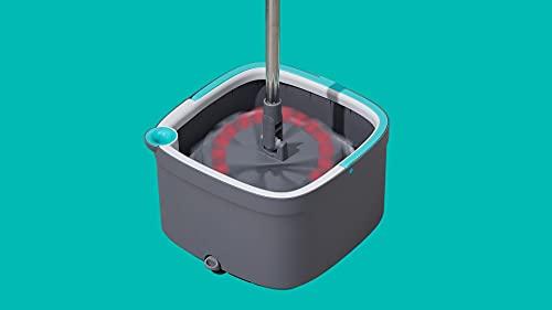 True Tidy True Clean Mop and Bucket System, Includes Square Spin Mop ...