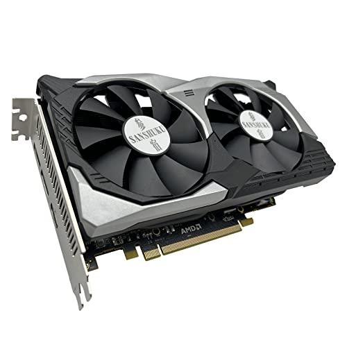 Tarjeta gráfica Sanshuku Radeon RX 580, 8G GDDR5 256bit 2048SP DP HDMI DVI-D Tarjeta de video ...