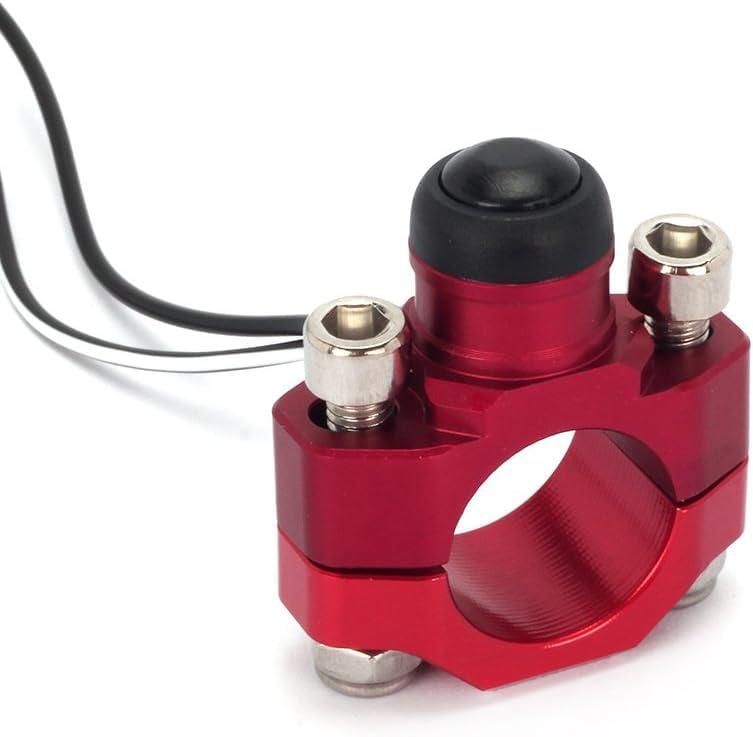 JFG RACING CNC Universal Motorcycle Engine Stop Start Kill Switch ...