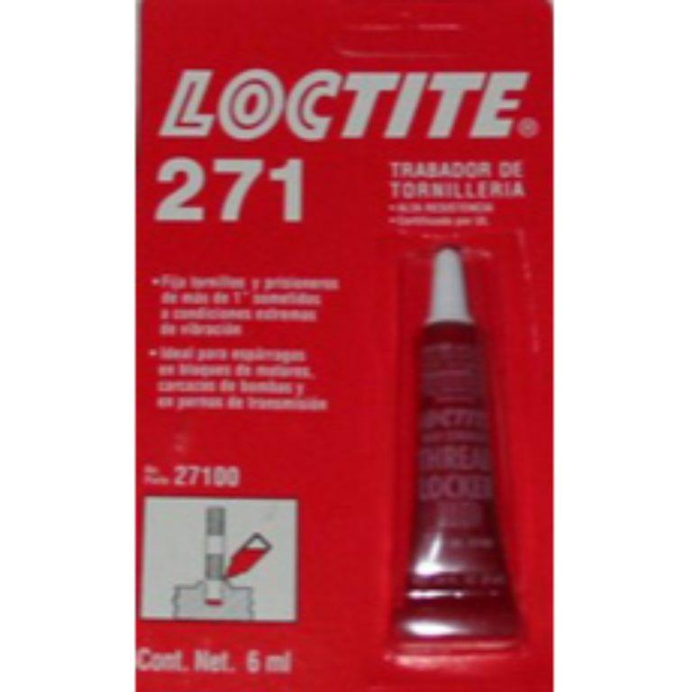 Loctite Fijador De Roscas Rojo-6Ml 271 37421, 487232 : Precio Costa Rica
