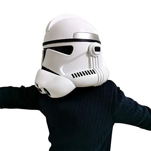 yeyoxin Storm Trooper Casco, Deluxe Trooper Máscara Disfraz Halloween ...