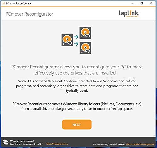 Laplink PCmover último 11 | Mueve sus aplicaciones, archivos y ...