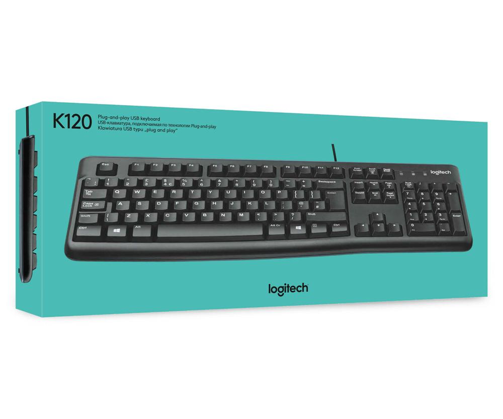 Logitech Teclado K120 920-002478 : Precio Costa Rica