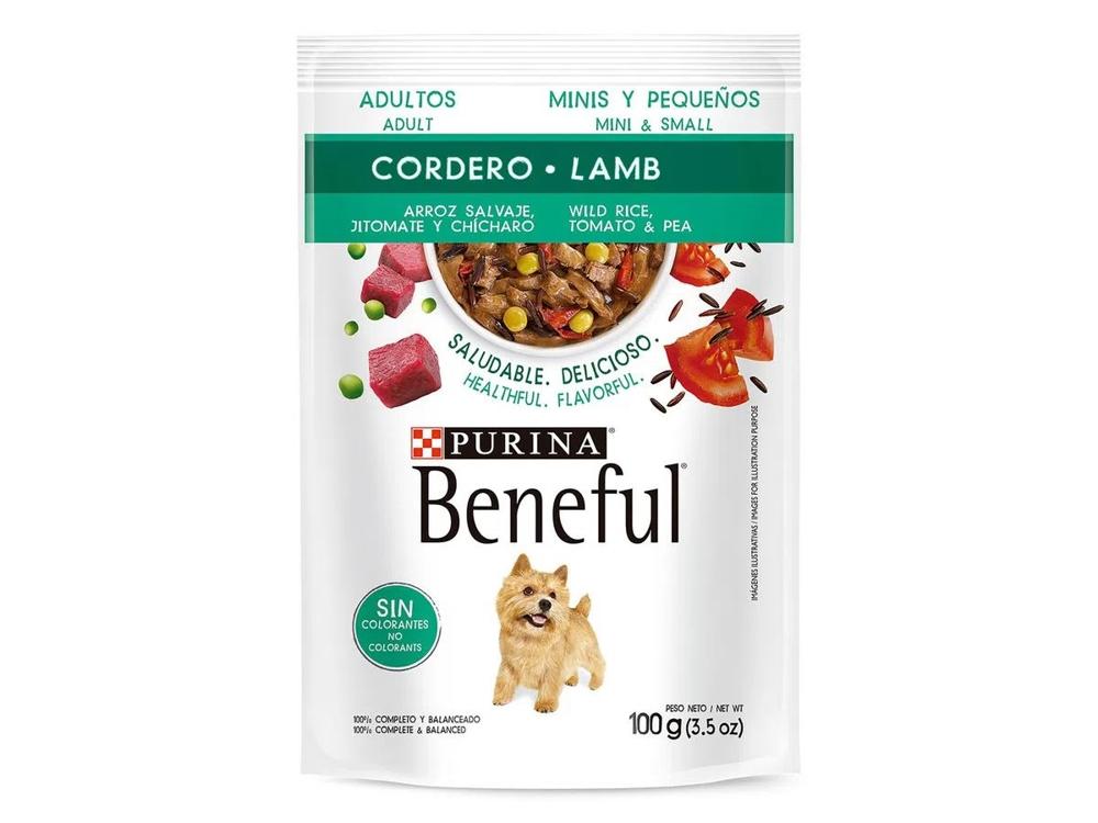 Beneful Adulto Minis/Peq Cordero 100G : Precio Costa Rica