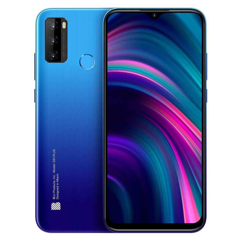 Telefono Celular Blu G51 Plus 64GB Azul : Precio Costa Rica