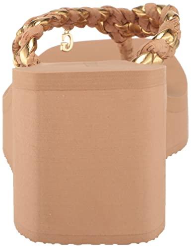 GUESS Womens DABER Wedge Sandal, Gold 710, 6 : Precio Guatemala