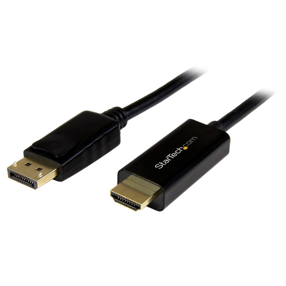 Cable Displayport A HDMI Para Video, Color Negro, 3 Metros, Startech ...