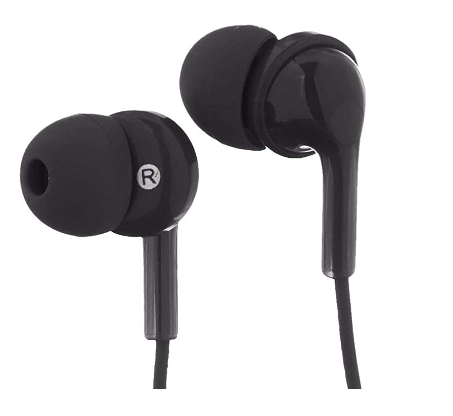 Auriculares Intraurales Básicos, Negro, Cableado, Hydra USA : Precio ...