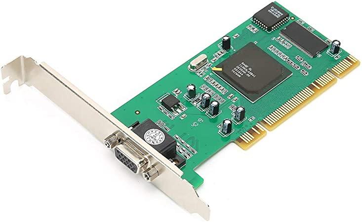 Dpofirs Tarjeta gráfica PCI de 32 bits de 8 MB para ordenadores de ...