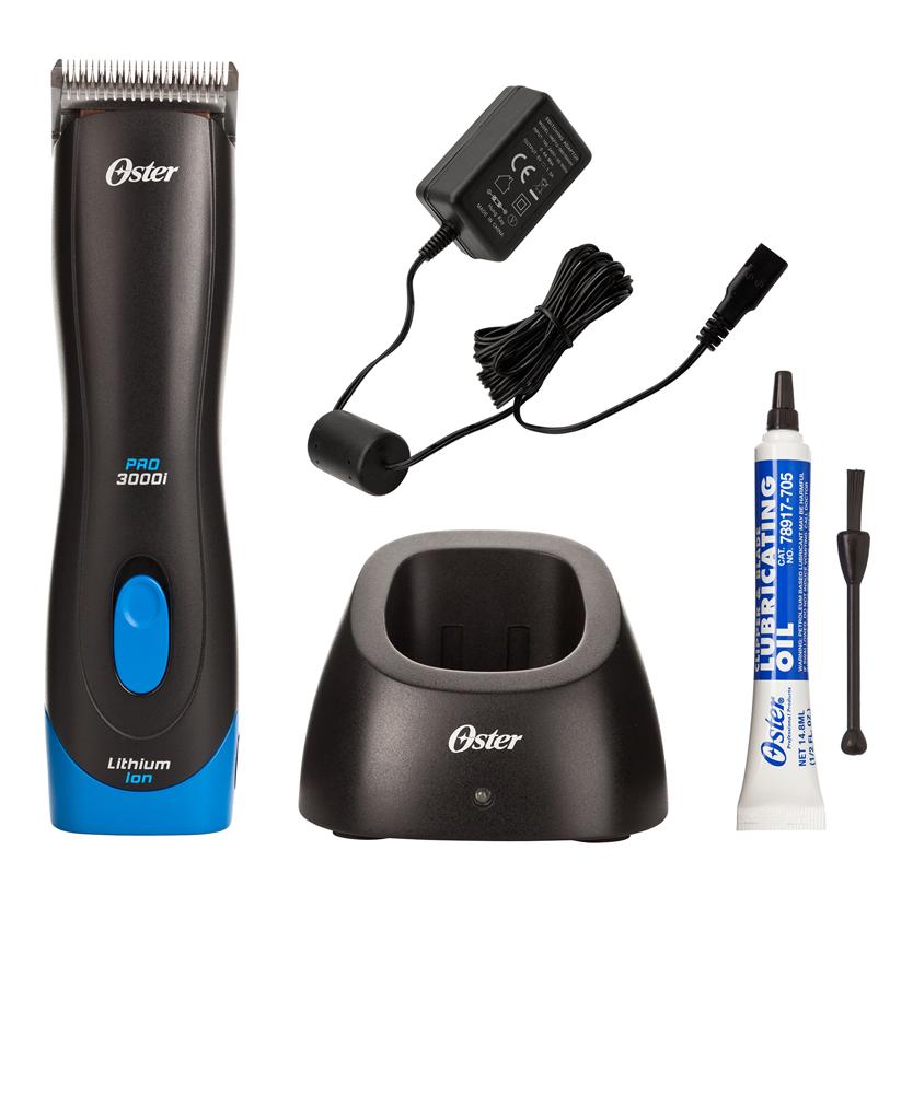 Oster Pro 3000i Cordless Pet Clippers with Size 10 CryogenX Blade ...