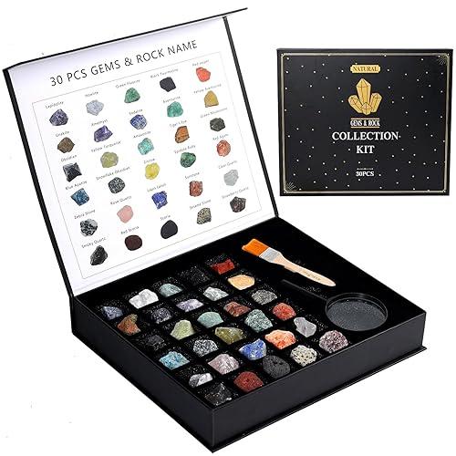 Colección de rocas para niños: kit de 30 piezas de rocas, piedras ...