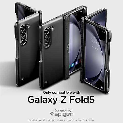 Spigen Slim Armor Pro Pen Edition [Protección de bisagra] Diseñado para funda Galaxy Z Fold 5 ...