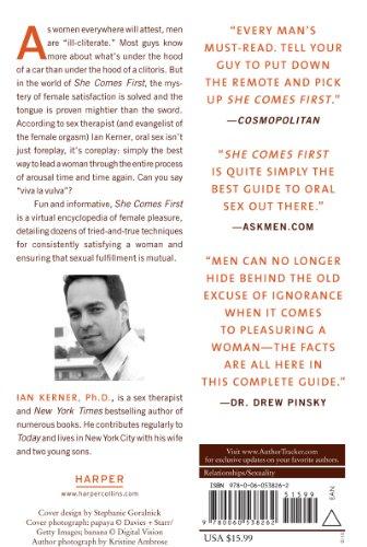 She Comes First: The Thinking Mans Guide to Pleasuring a Woman (Kerner ...