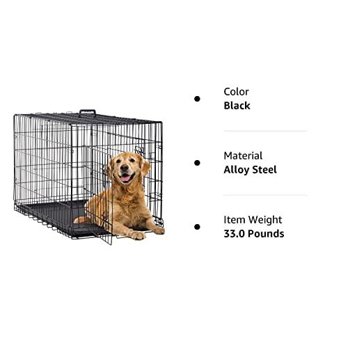 BestPet 24,30,36,42,48 Inch Dog Crates for Large Dogs Folding Mental ...