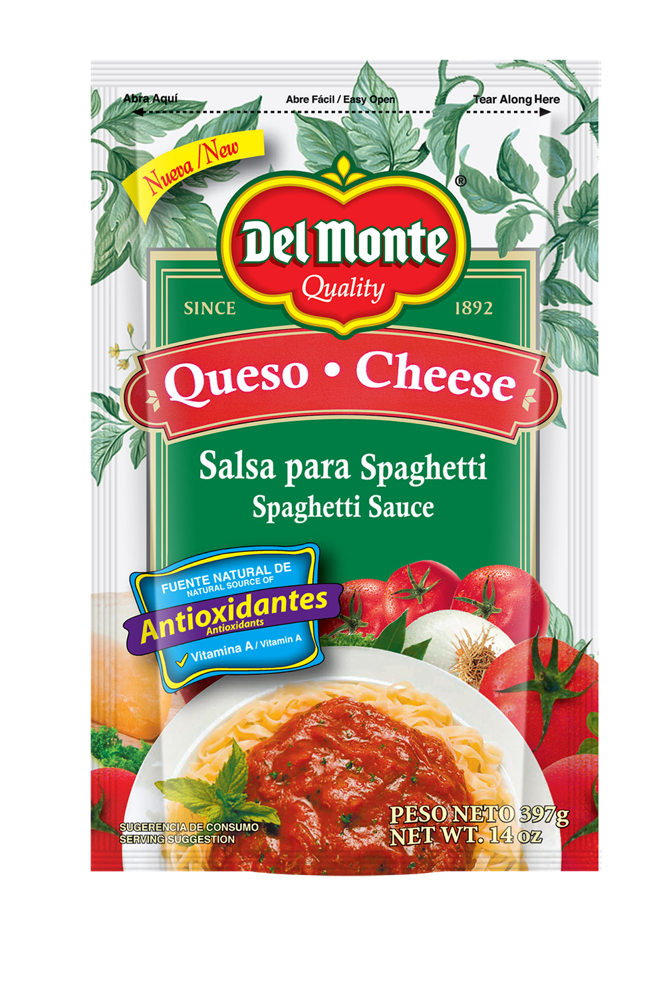 Del Monte Spaghetti Queso 14 Oz : Precio Guatemala