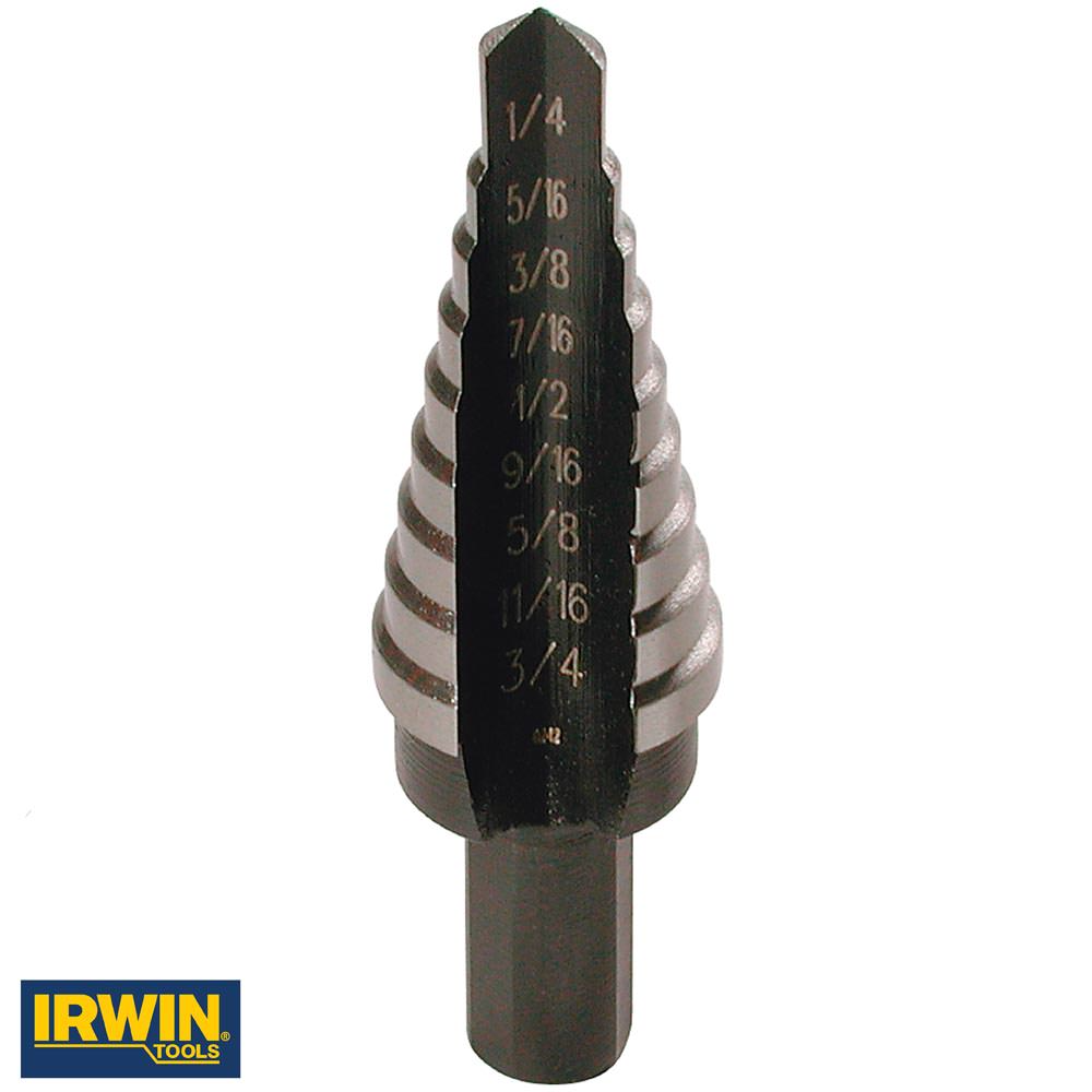 Broca Escalonada Irwin # 10233 # 3 -1/4-3/4" : Precio Guatemala