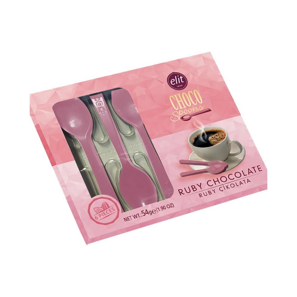 Choco Spoons 54G Chocolate En Forma De Cucharitas Elit : Precio Guatemala