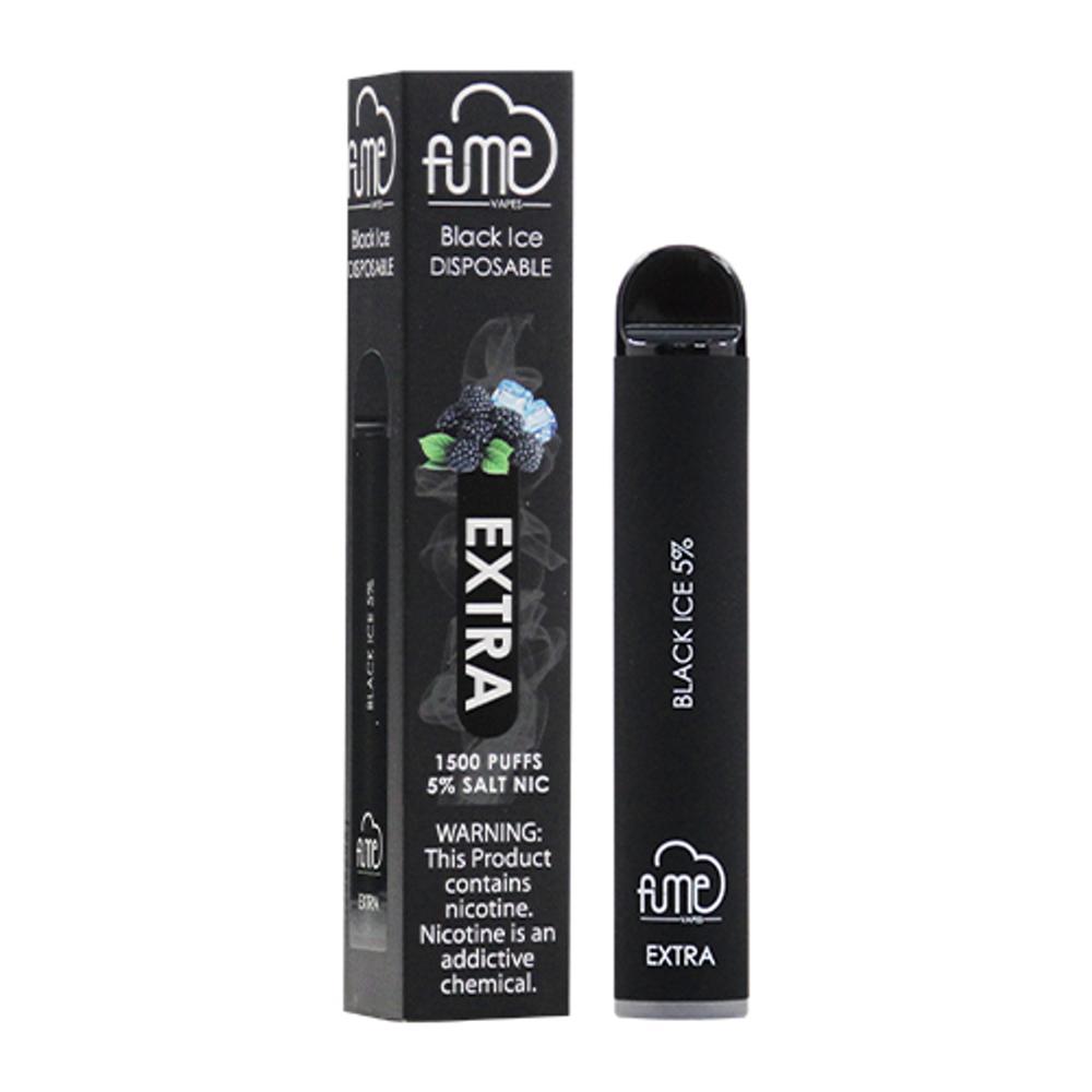 Vape Fume Extra 1500 Puff Sabor Black Ice : Precio Guatemala
