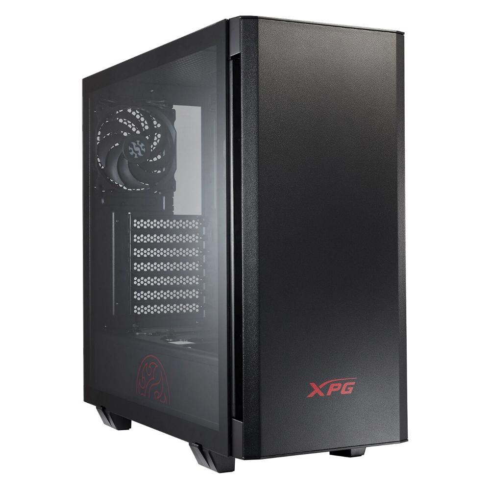 Chasis Para PC De Media Torre, Negro, Invader XPG : Precio Costa Rica